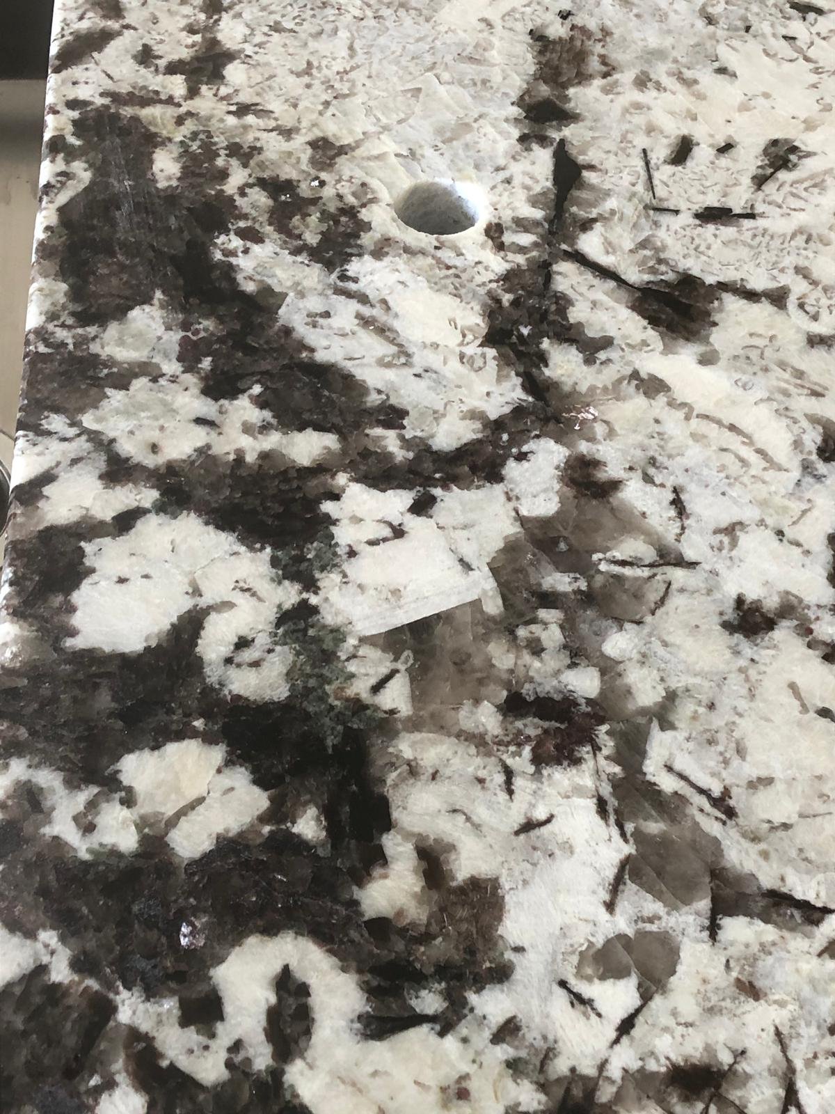 30mm Splendour White Granite Kitchen Installation - Medusa Stone