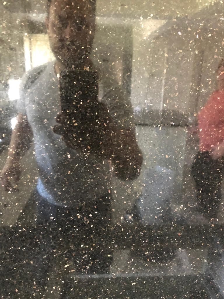 30mm Star Galaxy Granite Backsplash - Medusa Stone